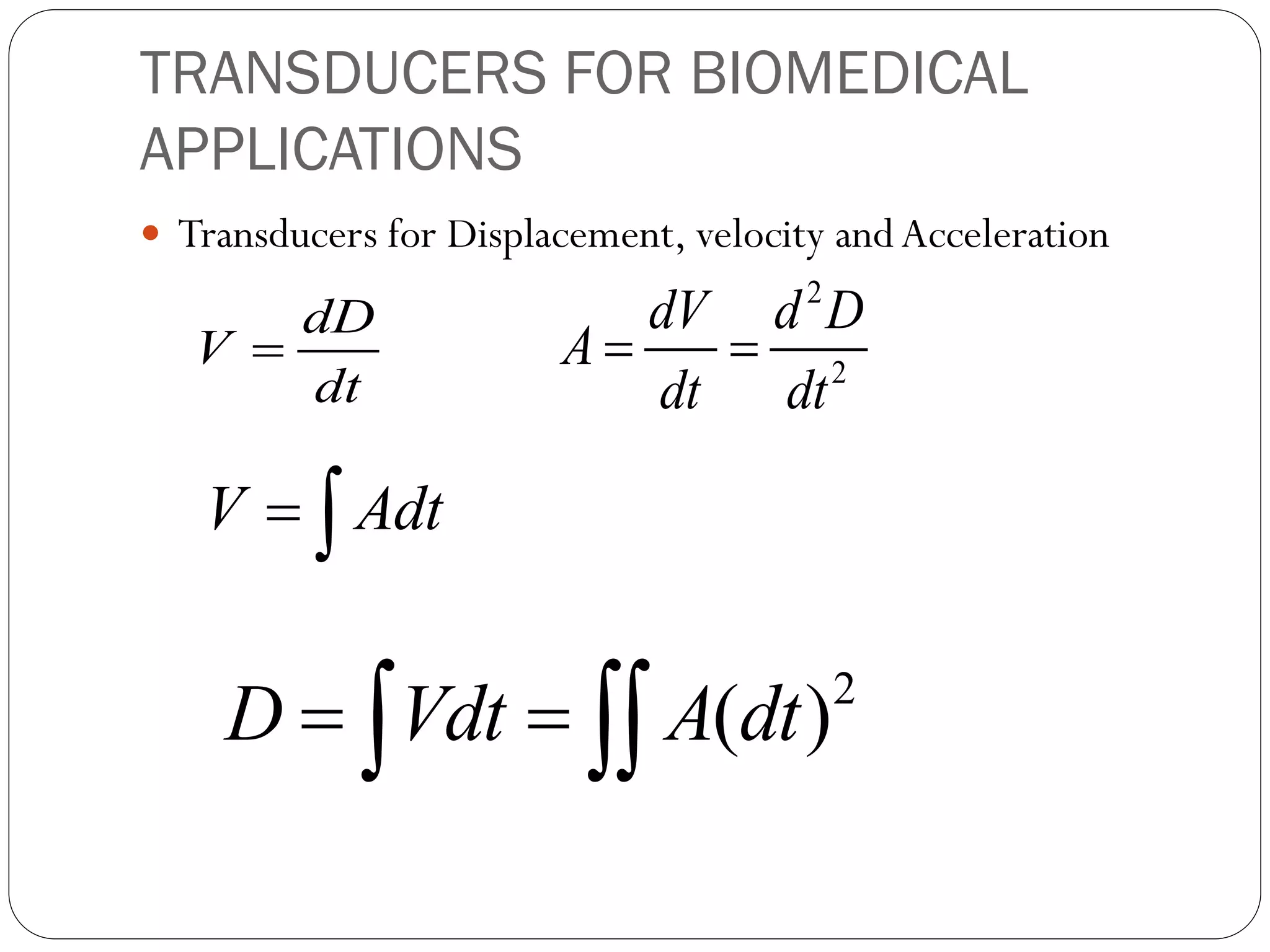 Basic transducer principles | PDF