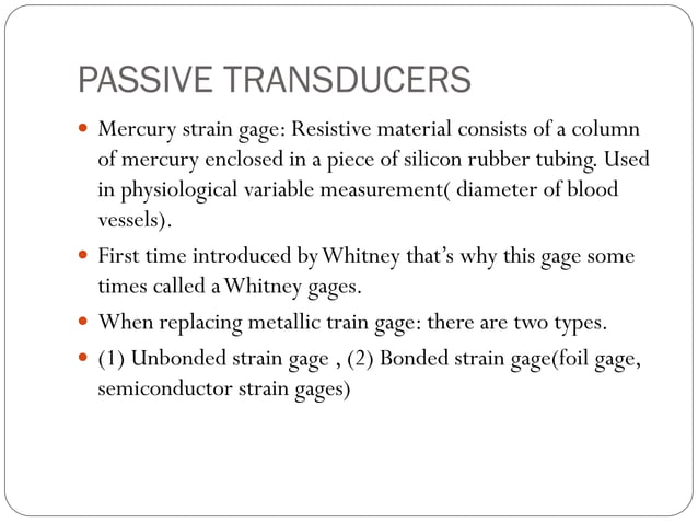 Basic transducer principles | PDF | Physics | Science
