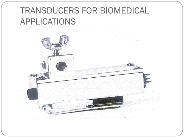 Basic transducer principles | PDF | Physics | Science