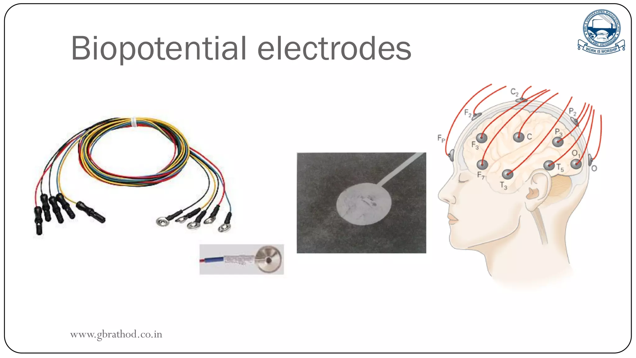 Topic 3 Bioelectrodes-sensors-transducers | PPT