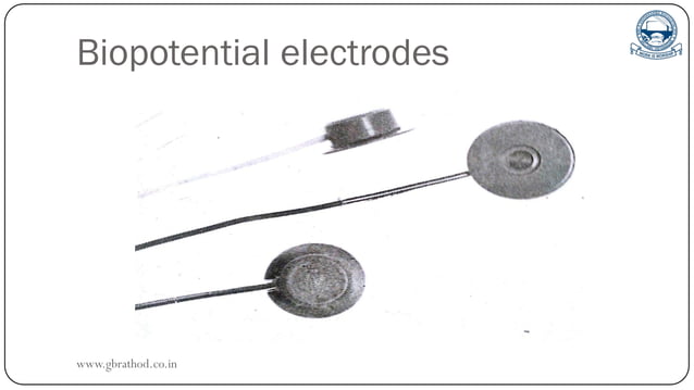 Topic 3 Bioelectrodes-sensors-transducers | PPT