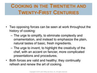 2015 DHK 2552 Topic 3 Culinary History (theory) | PPT