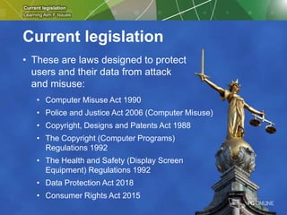 Topic 3 Current Legislation.pptx