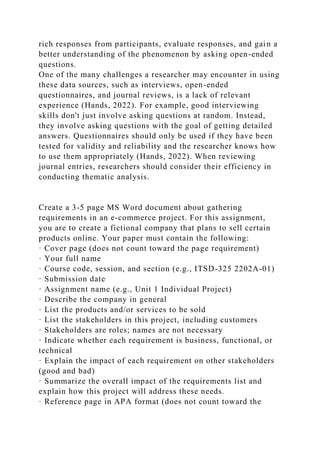 Topic 3 DQ 1A doctoral learner has decided to do a qualitative d.docx ...