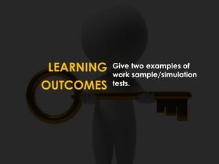 Work Samples and Simulations New | PDF