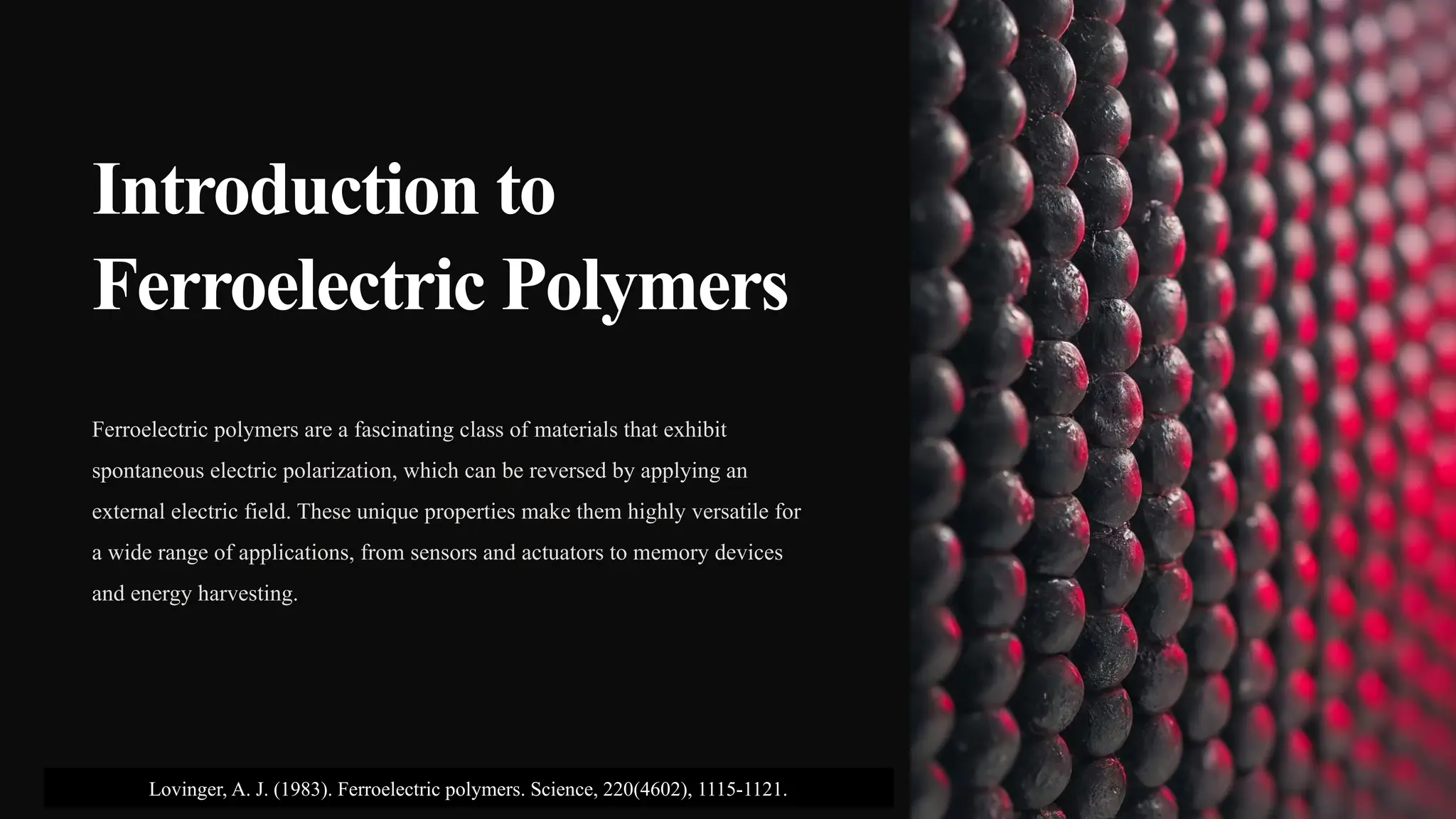 Topic3, Introduction, structure and applications of Ferroelectric ...