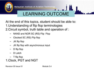 Topic 3 Digital Technique Flip flop | PPT