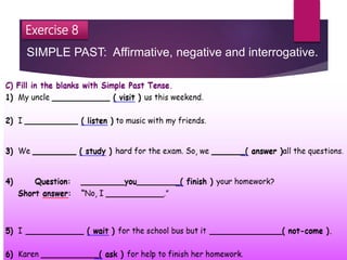 PAST SIMPLE | PPT
