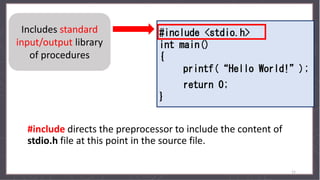 Introduction to C Programming | Importance of Learning C | PPT