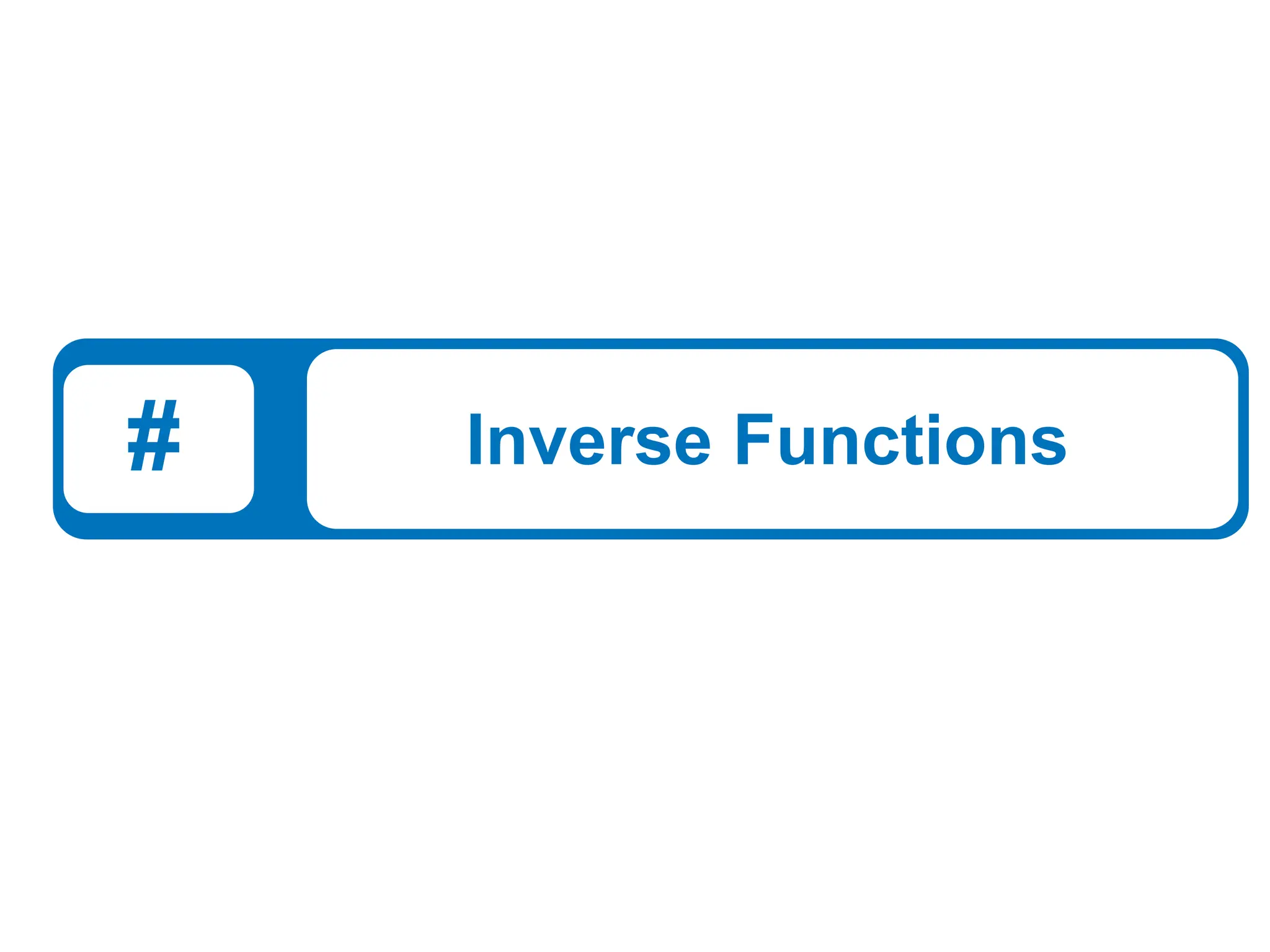 Topic 3 Inverse of function, steps to find inverse and properties of ...