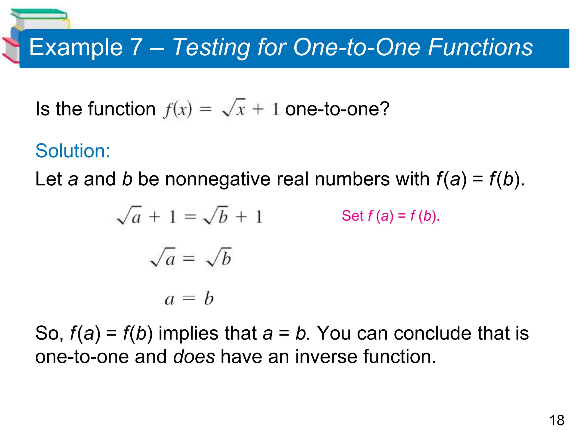 Topic 3 Inverse of function, steps to find inverse and properties of ...
