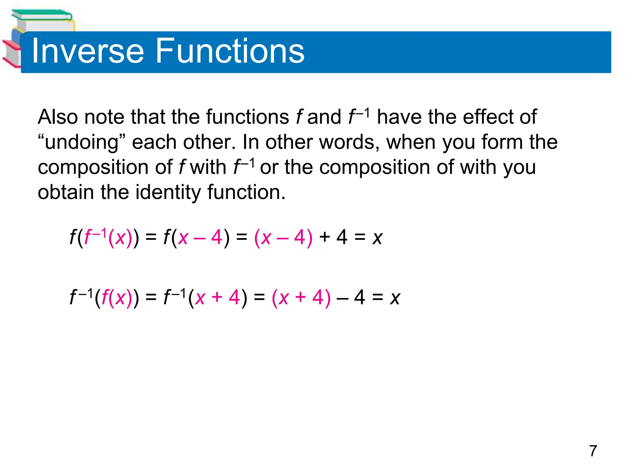 Topic 3 Inverse of function, steps to find inverse and properties of ...
