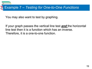 Topic 3 Inverse of function, steps to find inverse and properties of ...