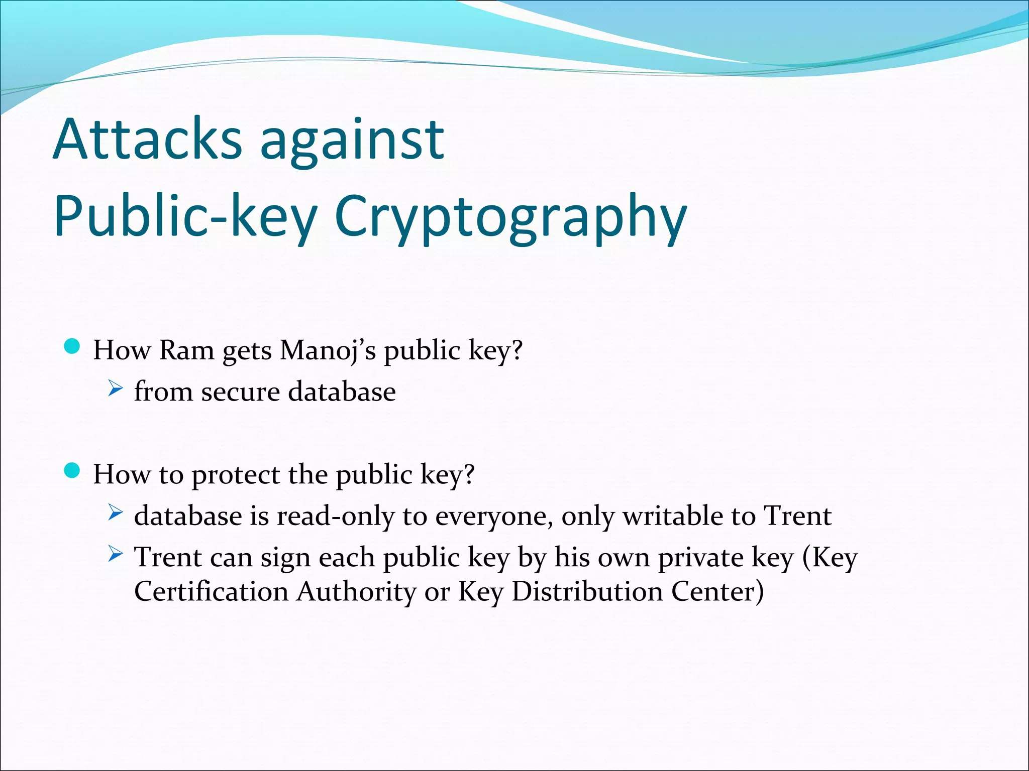 Symmetric & Asymmetric Cryptography | PPT Symmetric & Asymmetric Cryptography | PPT