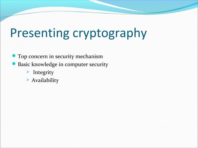 Symmetric & Asymmetric Cryptography | PPT Symmetric & Asymmetric Cryptography | PPT