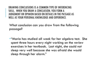 [Topic 3] Making Inferences in english language skills.ppt