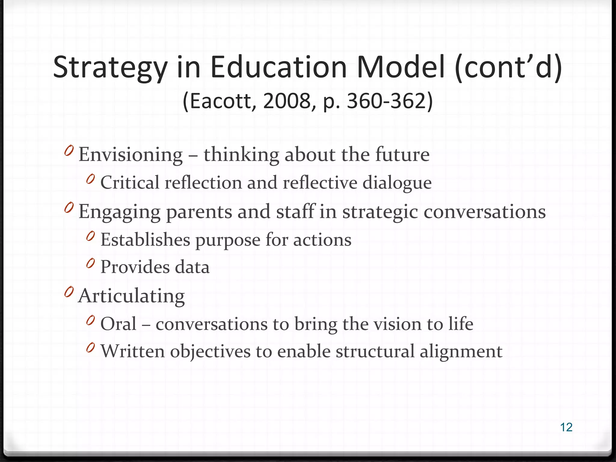 Models of Educational Change | PPT