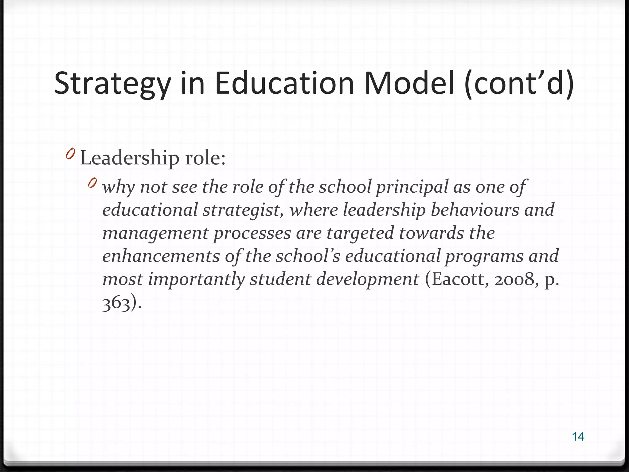 Models of Educational Change | PPT