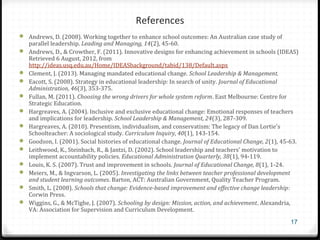 Models of Educational Change | PPT