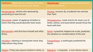 CUSTOM OF TAGALOGS KWOSSNKSISJWJSJJDNSNAIISJS | PPTX