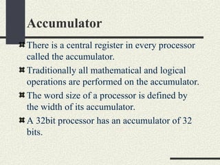 (Registers & Flags ) and their function in assembly | PPT