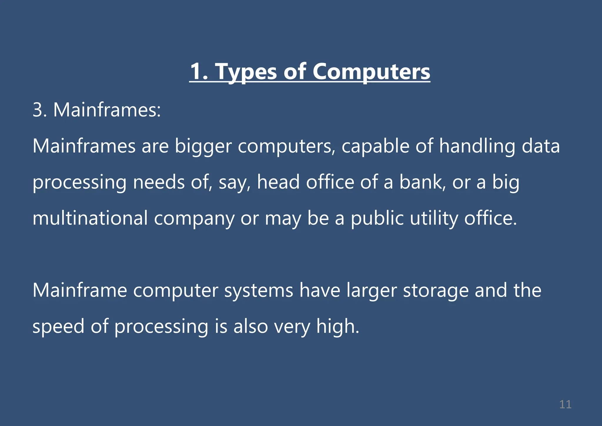 Fundamental of computer Types of Computers.pptx