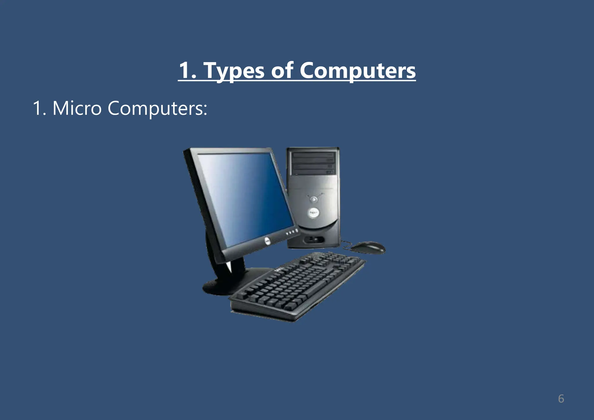 Fundamental of computer Types of Computers.pptx