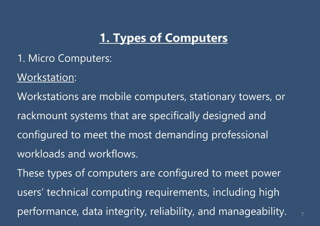 Fundamental of computer Types of Computers.pptx