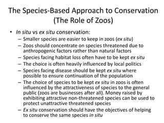 Topic 4.3 conservation of biodiversity | PPTX
