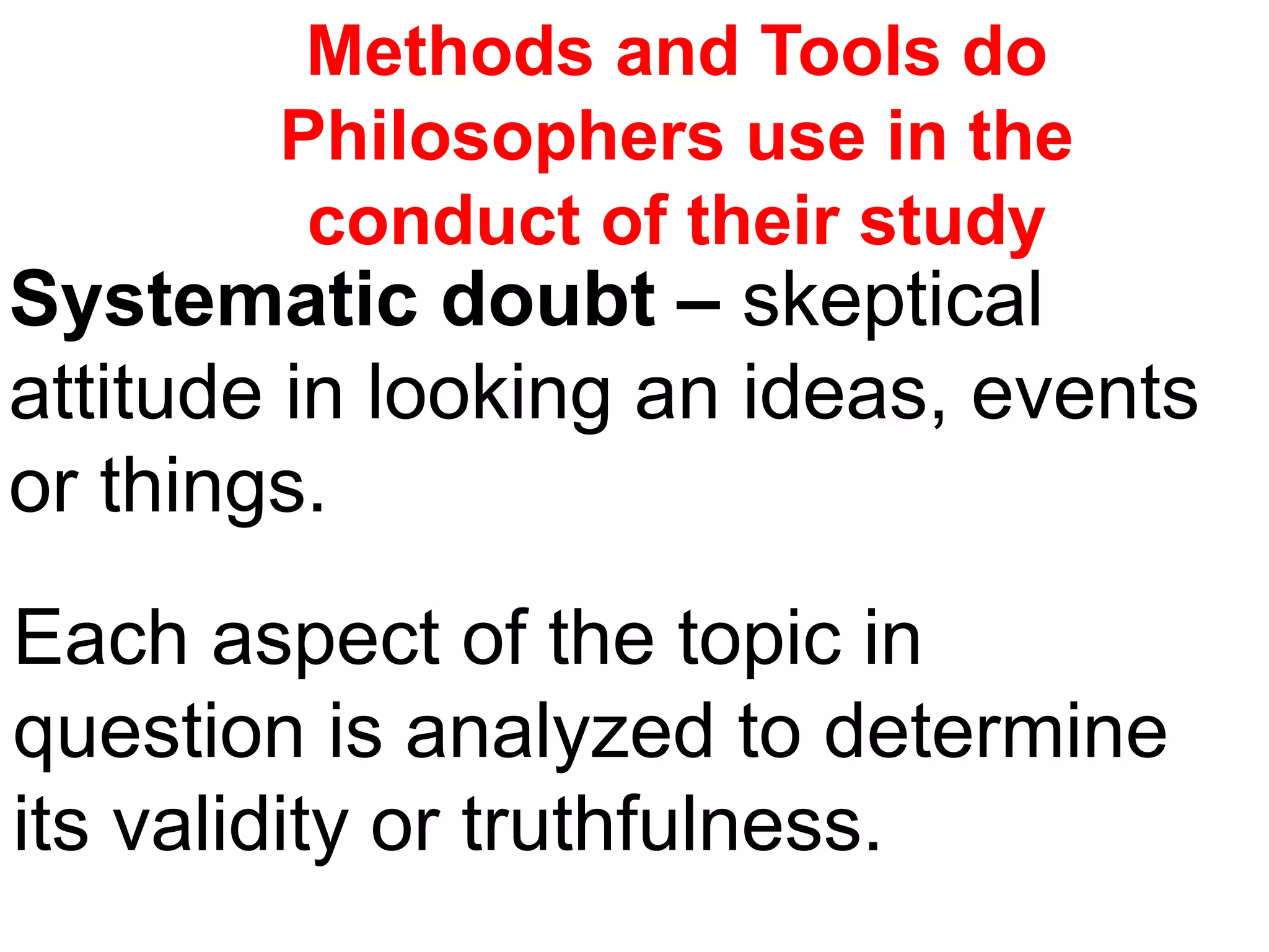 Topic 4. doing philosophy | PPT