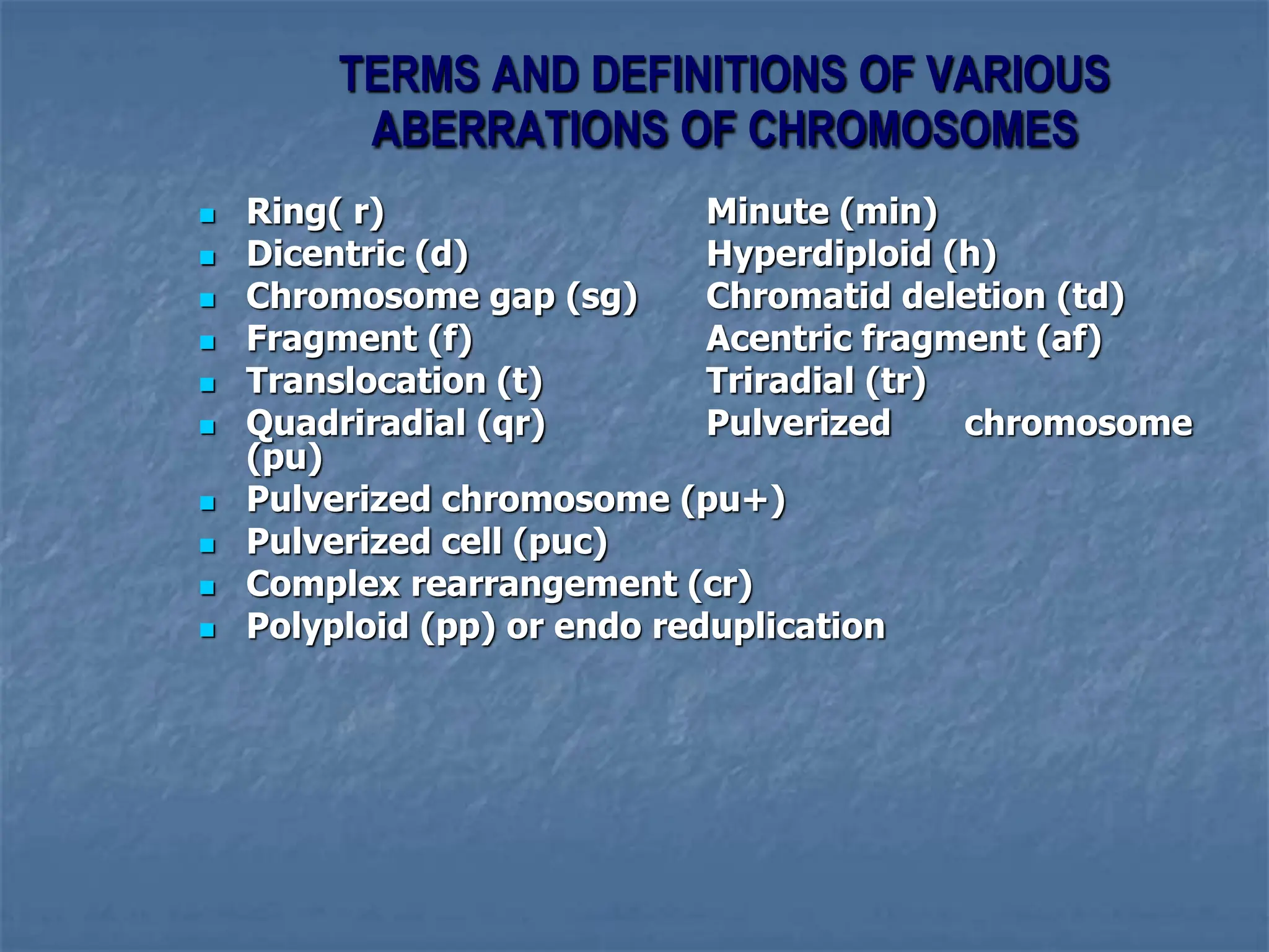 Karyotyping and chromosomal analysis in clinical genetics | PPT