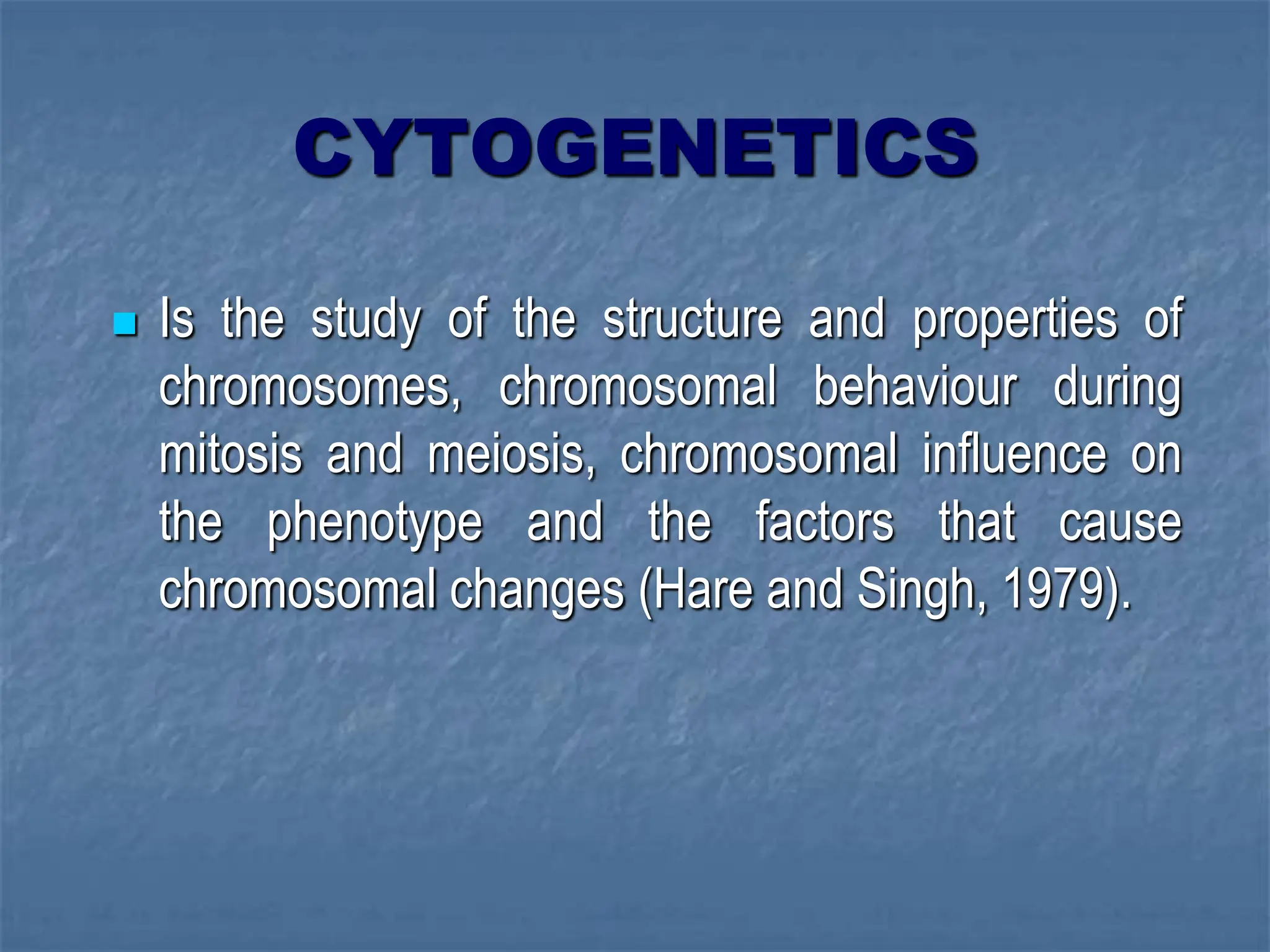 Karyotyping and chromosomal analysis in clinical genetics | PPT