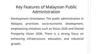 Public Administration in Malaysia ADS 404 | PPTX