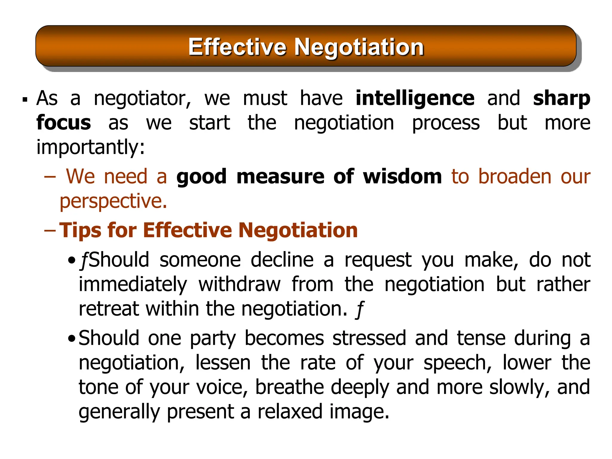 Topic 4 - Effective Negotiation.ppt