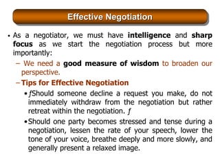 Topic 4 - Effective Negotiation.ppt