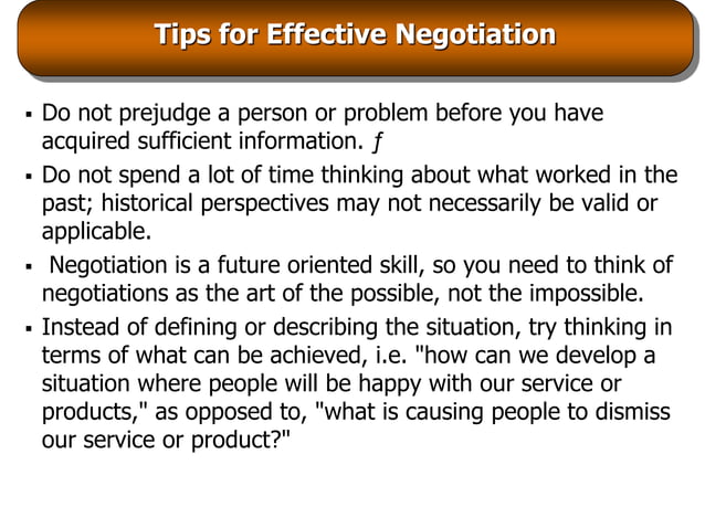 Topic 4 - Effective Negotiation.ppt