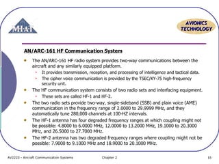 Aircraft Communication Topic 4 hf communication system | PDF