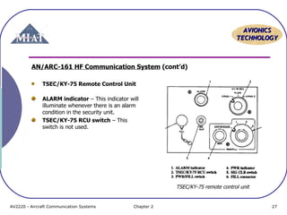 Aircraft Communication Topic 4 hf communication system | PDF
