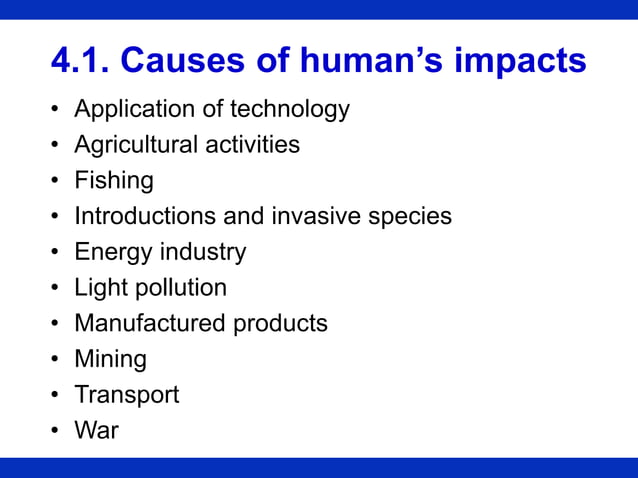 Topic 4 - Human impact on environment.pptx