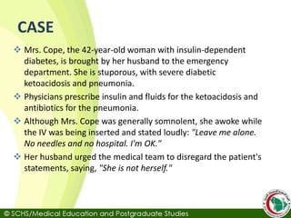 SCHS Topic 4: Informed Consent to Treatment | PPTX