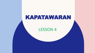 Topic 4 - Kapatawaran salavation and lordship of christ | PPT
