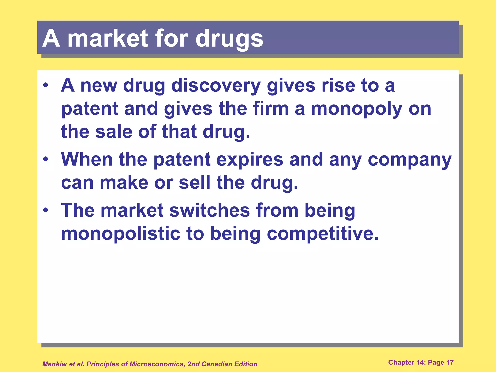 Market competitive and monopoly | PPTX
