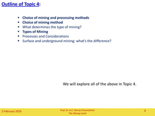 Topic 4- mining methods | PDF
