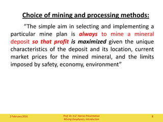 Topic 4- mining methods | PDF