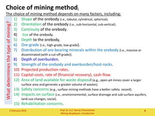 Topic 4- mining methods | PDF