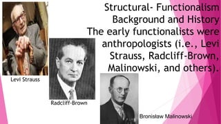 Topic 4 structural functionalism | PPTX