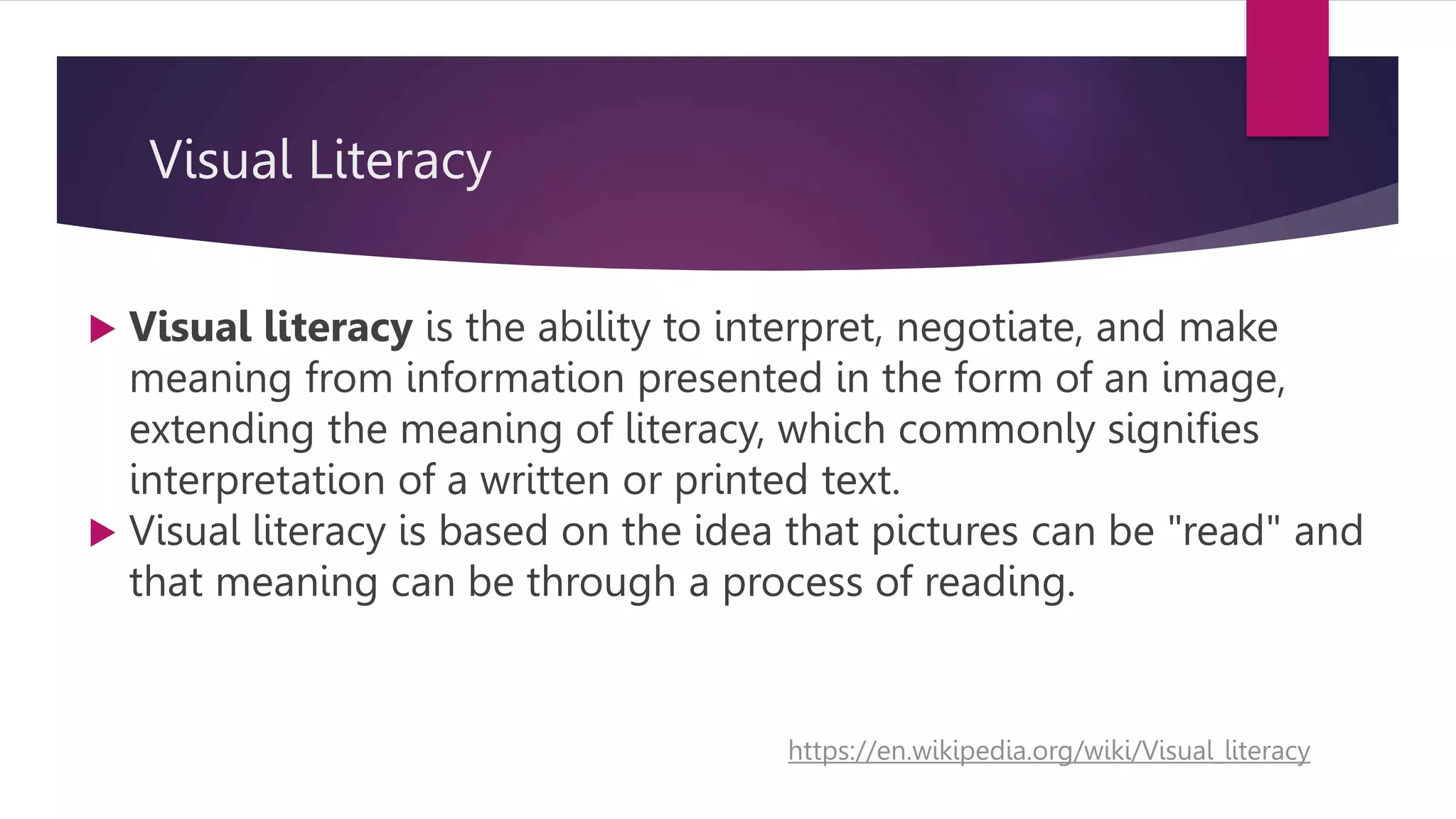 PISMP TSLB3193 Topic 4b 21st Century Literacy (Visual).pptx