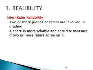 Basic Principles of Assessment | PPTX