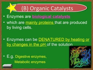 Topic 4 chapter 5 part 1 enzymes - biological catalysts | PPT