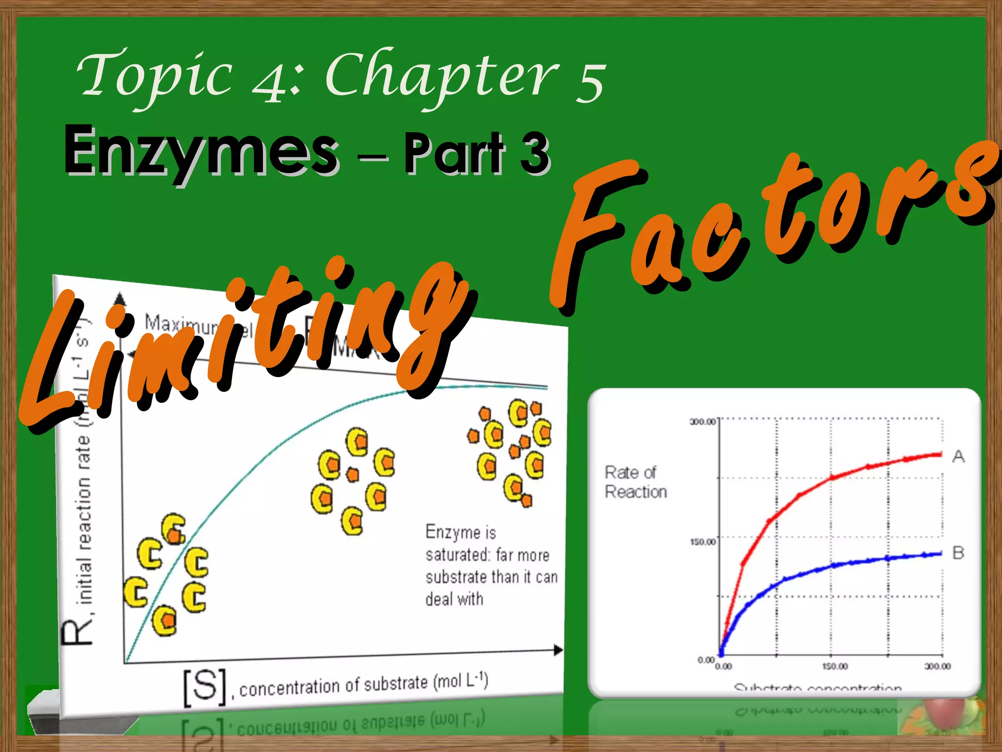 Topic 4 chapter 5 part 3 enzymes - limiting factors | PPT
